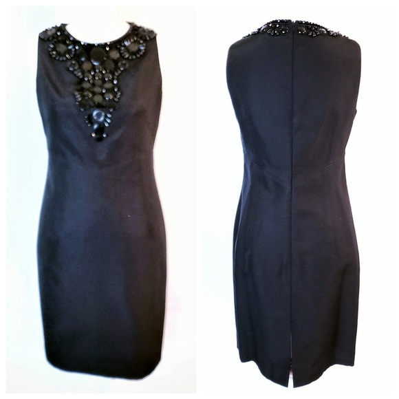 Per Se by Carlisle | Dresses | Per Se By Carlisle Satin Dress Wbeaded ...